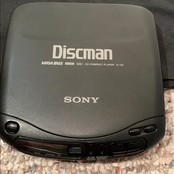 Sony | Portable Audio & Video | Sony Discman Cd Compact Player Black ...